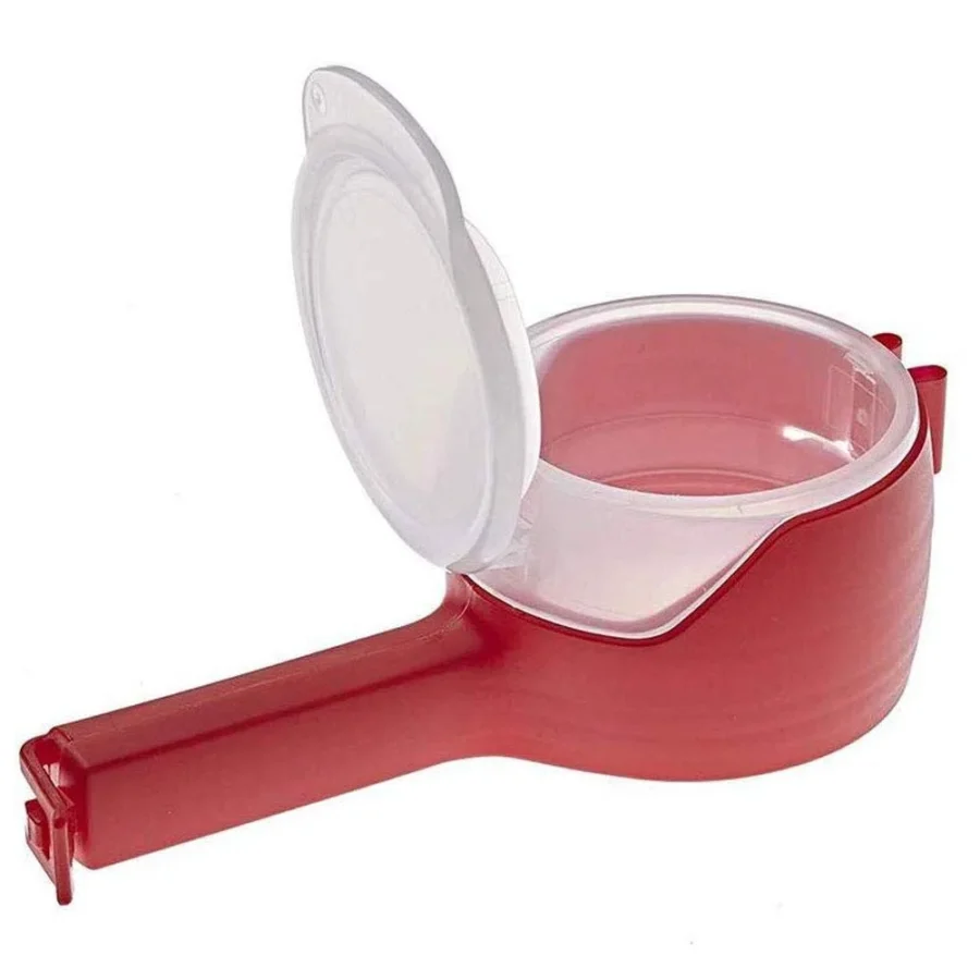 SpiderJuice 2Pcs Seal and Pour Bag Clip lamp Cereal Dispenser