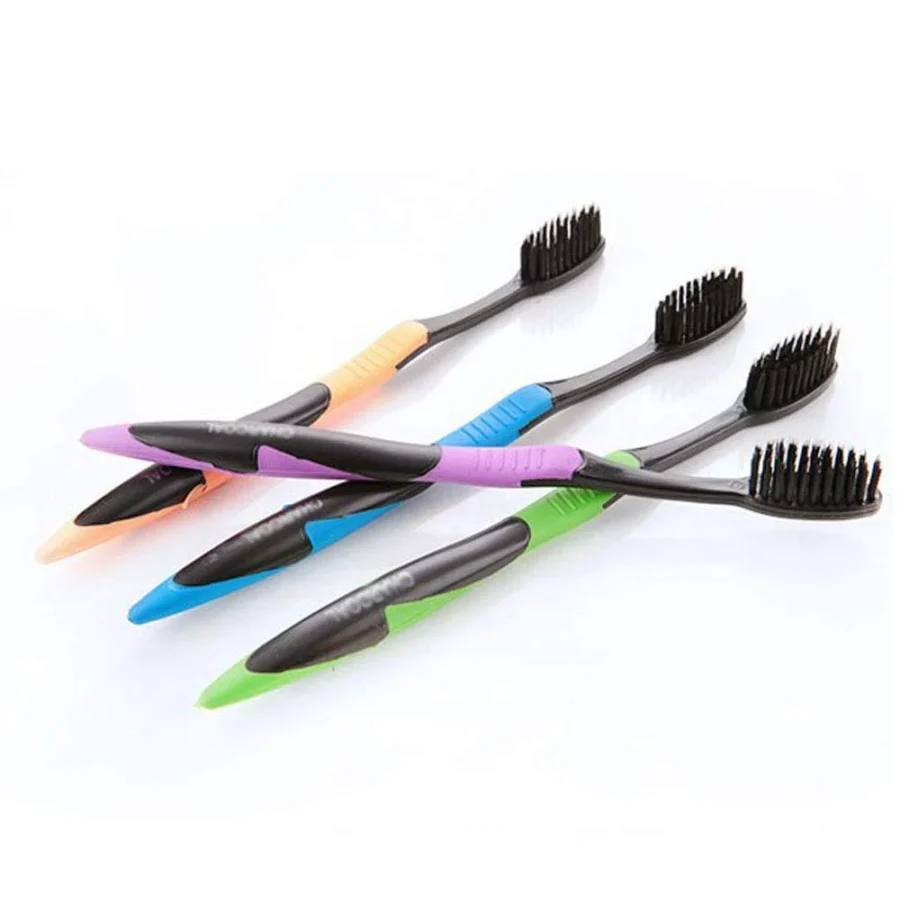 SpiderJuice Charcoal Activated Bristles Toothbrush Teethcare