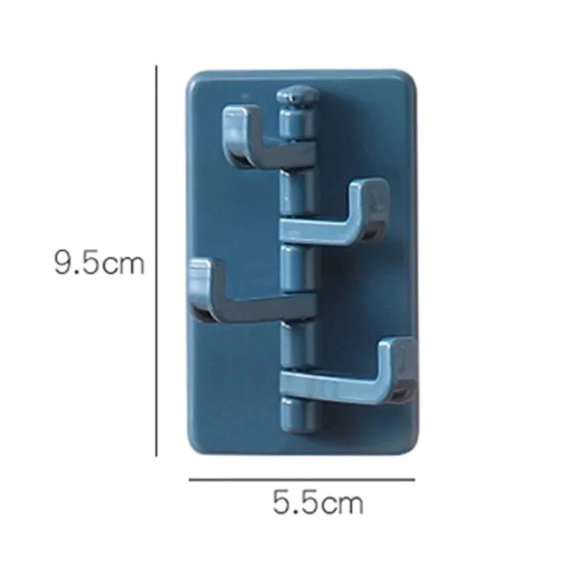 SpiderJuice Self-Adhesive Rotating Hook 180 Degree for home